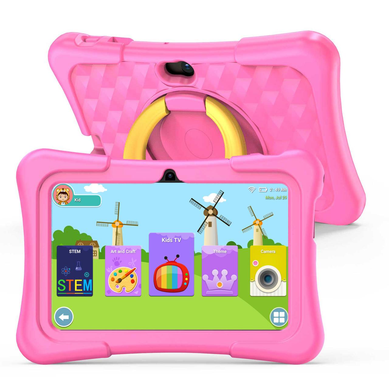 Планшет Pritom K7 Pro Kids Android 13 32Gb Wi-Fi/Bluetooth (Pink) (ID ...