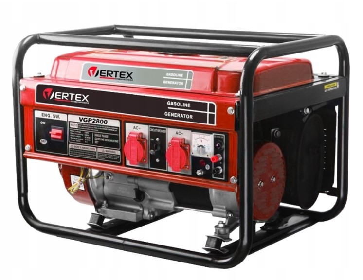 Генератор бензиновый 2,8кВт, 230 В, 7 л.с. AVR Vertex VGP2800: продажа ...