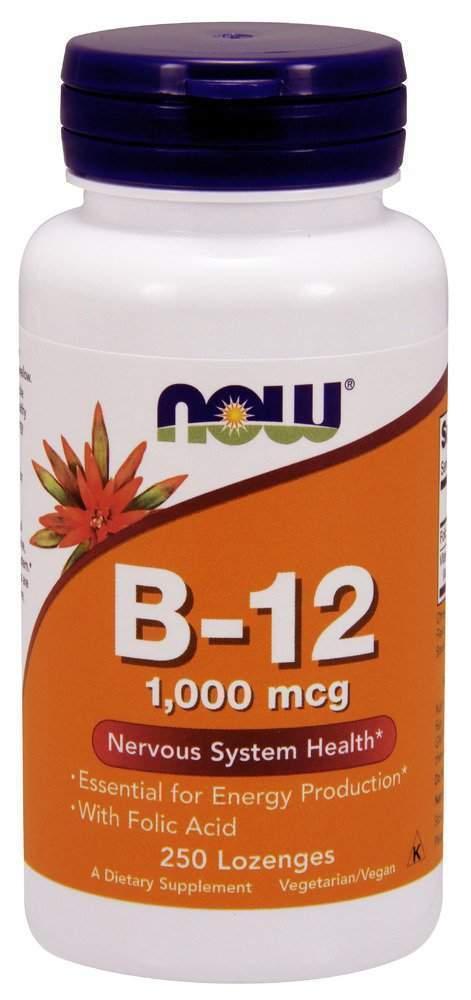 Витамин В12 и фолиевая кислота, Vitamin B-12/Folic Acid, Now Foods ...