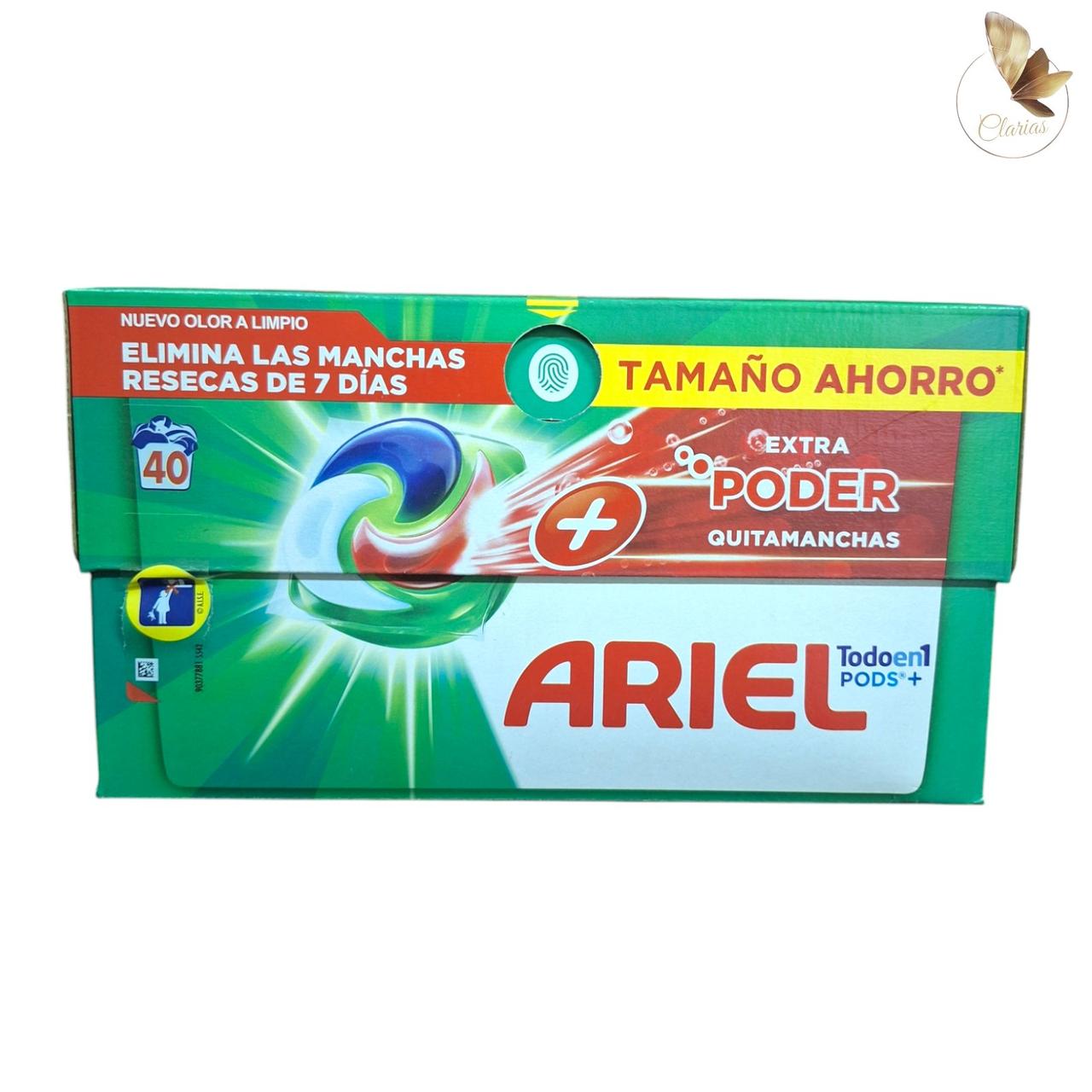 Капсулы для стирки Ariel Extra Poder Quitamanchas 40 шт (ID#2454859199 ...