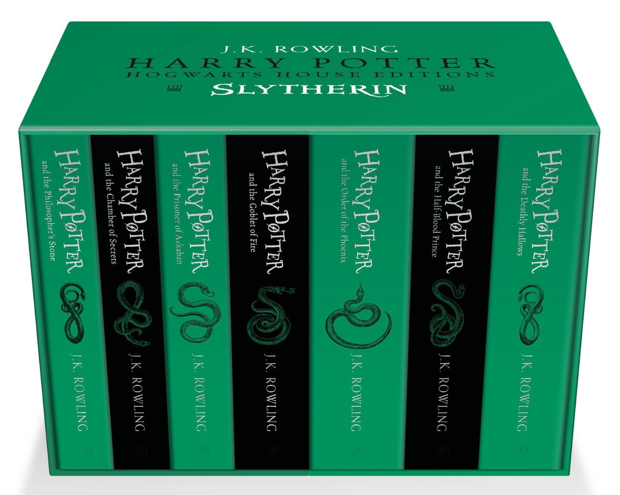Harry Potter House Editions Slytherin Paperback Box Set (ID#1667331140 ...