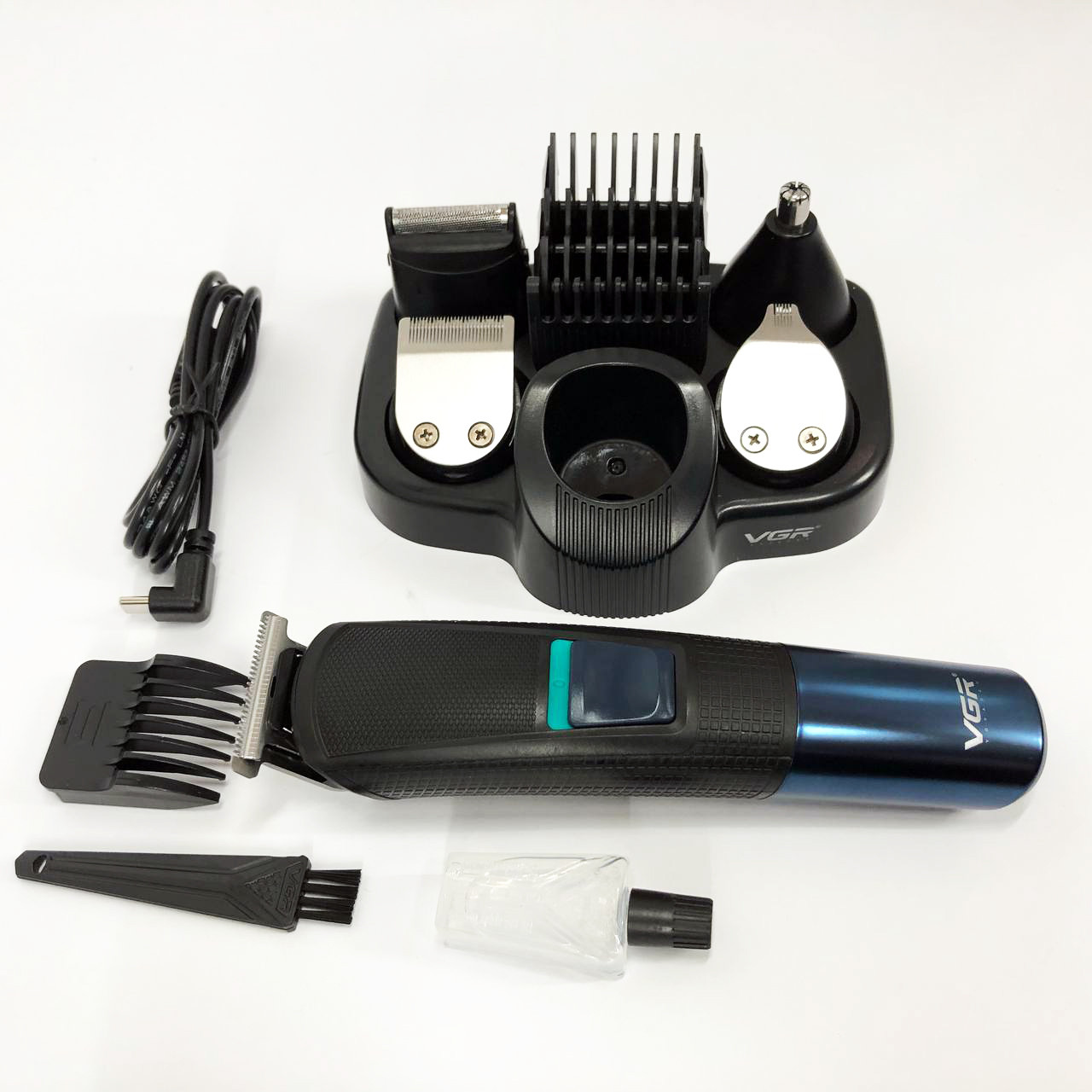Електробритва для стрижки голови VGR V-108, Перукарські машинки професійні, Бритва тример XY-109 ...