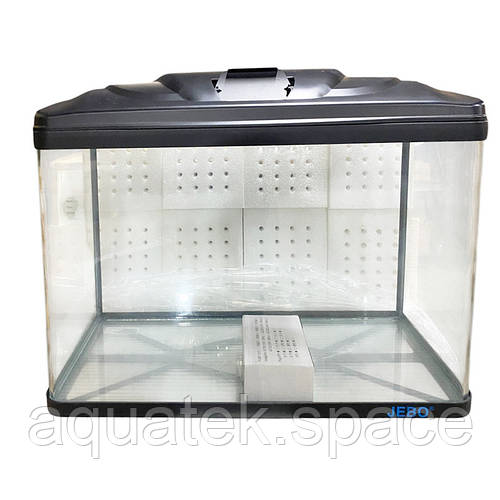 Аквариум Jebo 60л чёрный с фильтром и led лампой (ID#2455287700), цена ...
