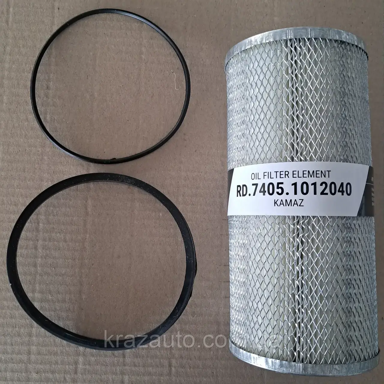 Елемент фільтра оливного КАМАЗ ЄВРО пр-во Rider (метал) 7405-1012040 ...