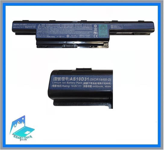 Оригінальна батарея для ноутбука Acer Aspire 4552 5551 7551 TM 5740 ...