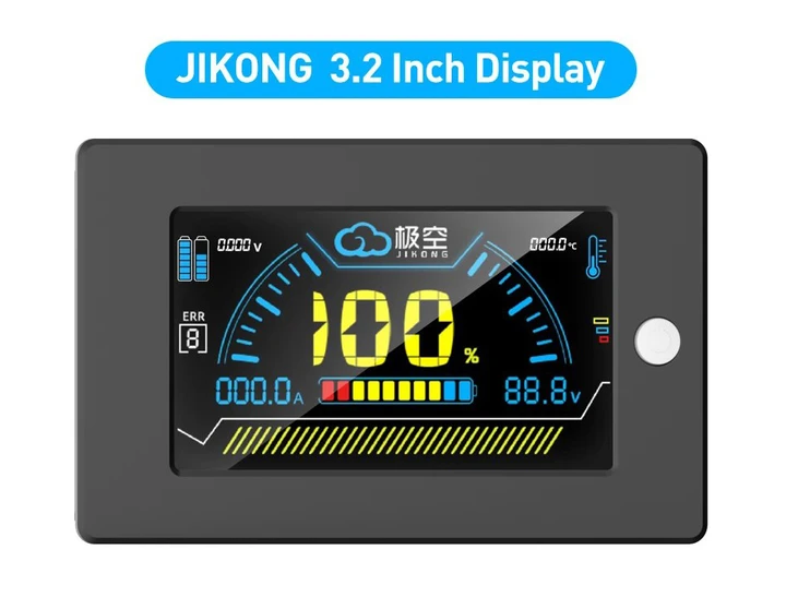 JK BMS (Jikong) LCD дисплей (LCD-3.2-RS485) 3.2", з кнопкою активації ...