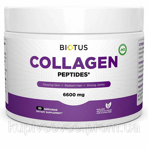Колаген Biotus Collagen Peptides type 1 and 3 198 g 30 servings BIO ...