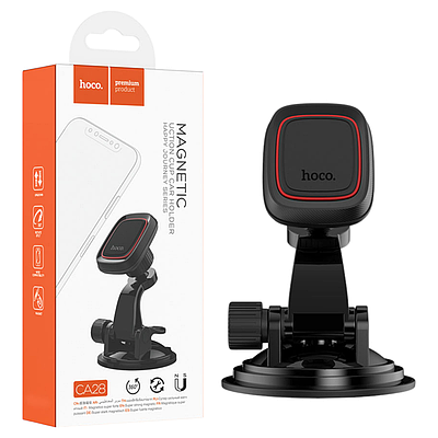 Автомобільний тримач для телефона / планшета Hoco CA67 Magnetic Black ...