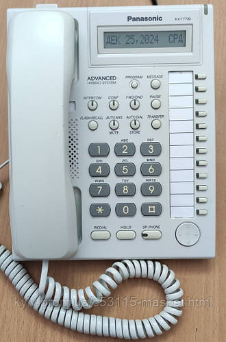 KX-T7730, Системный телефон, АТС Panasonic (ID#38027503), цена: 950 ...
