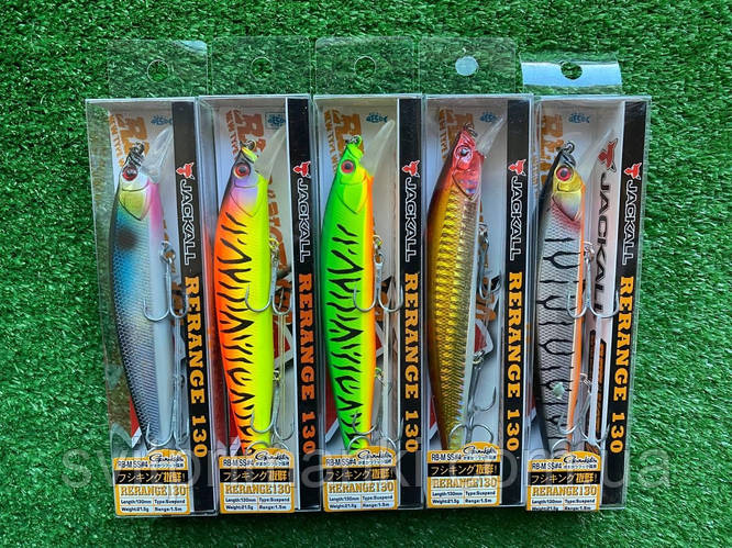 Набір Воблерів мінноу Rerange 130мм\21.5 g (5шт)( Fishing ) (ID ...