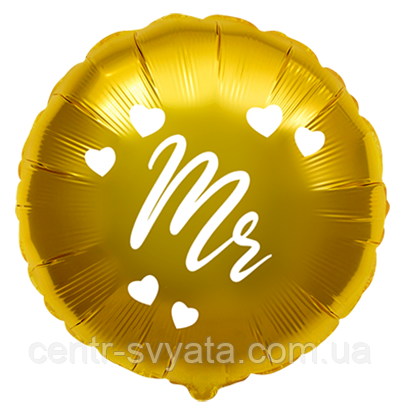 Купити Фольгована кулька Flexmetal 18"(45 см) Коло Mr | Містер у Вінниці від компанії "ЦЕНТР ...