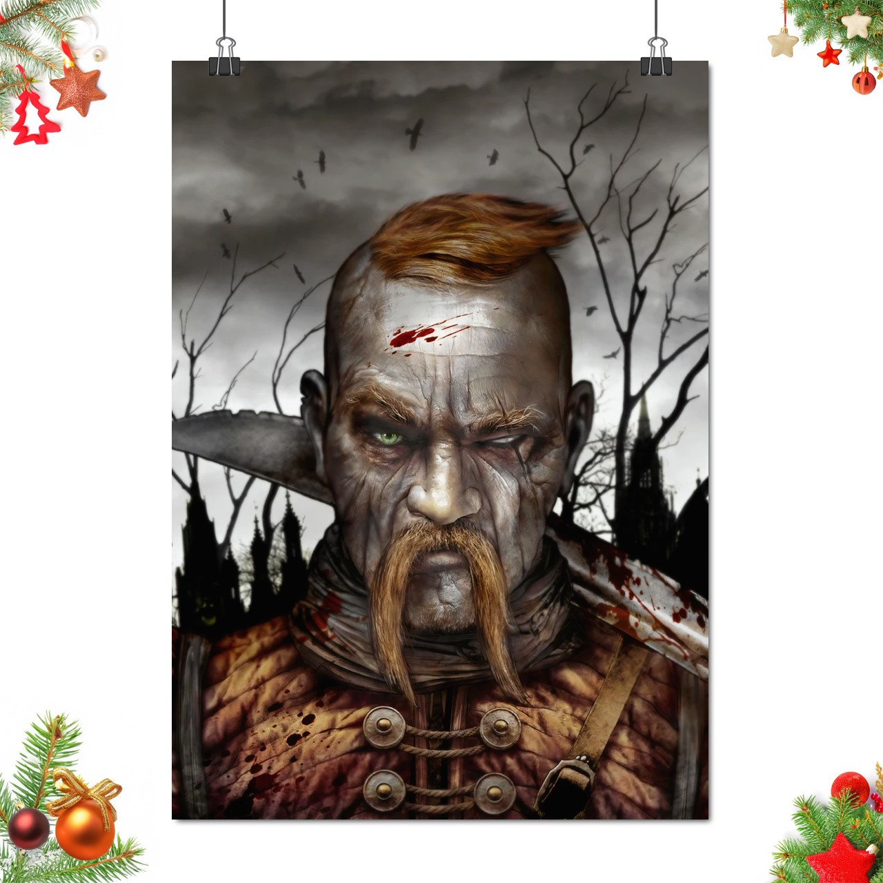 Плакат "Козак-характерник", 60×43см: продаж, ціна у Львові. Картини від ...