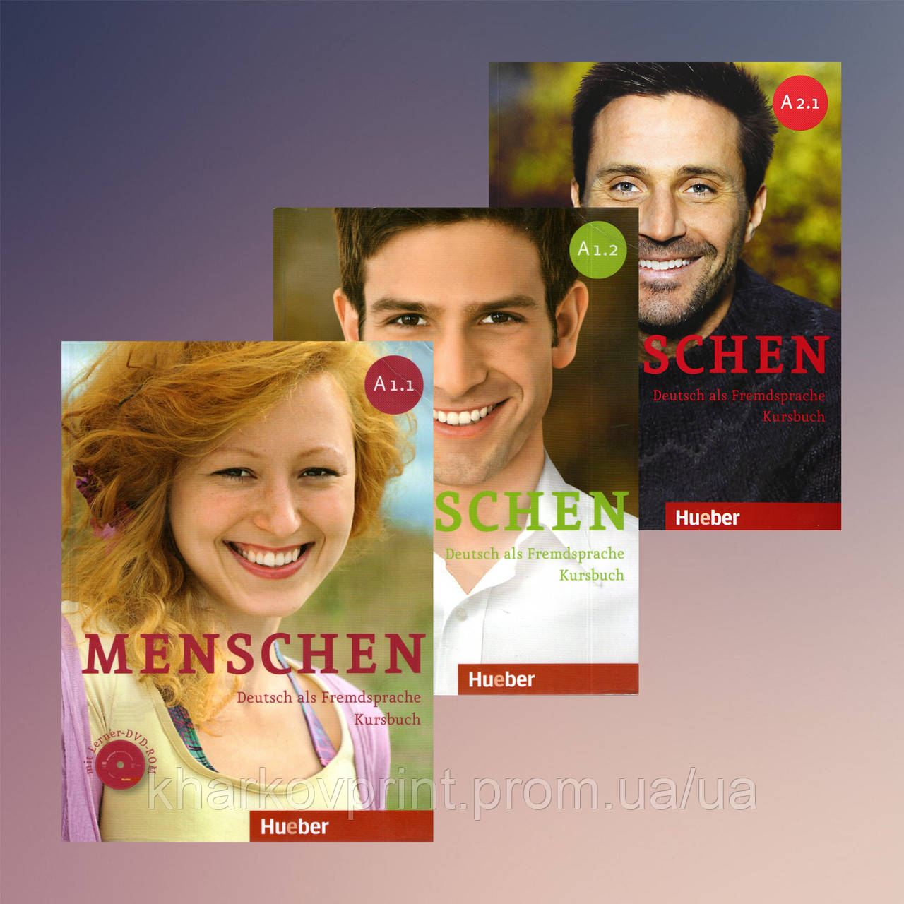 Menschen A1.1, A1.2, А2, A2.1, A2.2, B1, B1.2 - німецька комплекти, ціна: 250 ₴, купити на Prom.ua