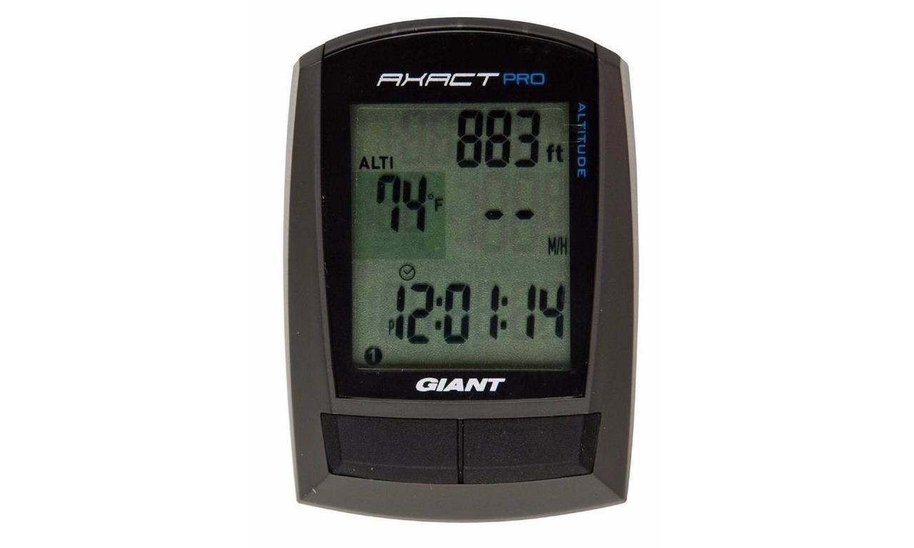 Велокомпьютер Giant Axact PRO мульт.функц т.серый (ID#2458679795), цена ...