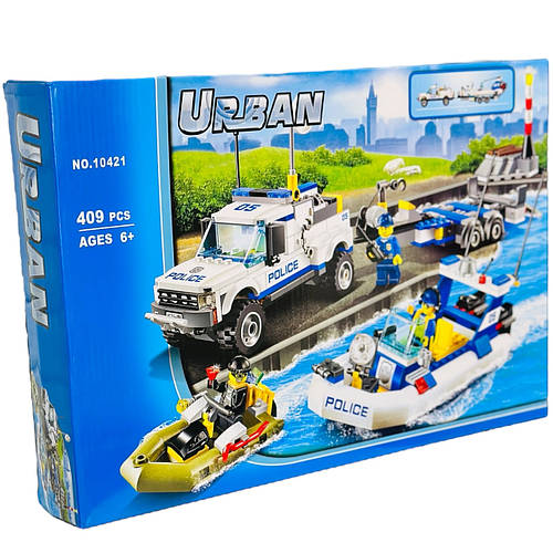 Конструктор Lego Urban Полицейский патруль 409 деталей (10421) (ID ...