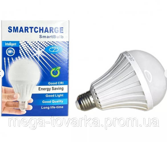 Led лампа Smartcharge Smart Bulb 9W аккумуляторная аварийный свет (ID ...