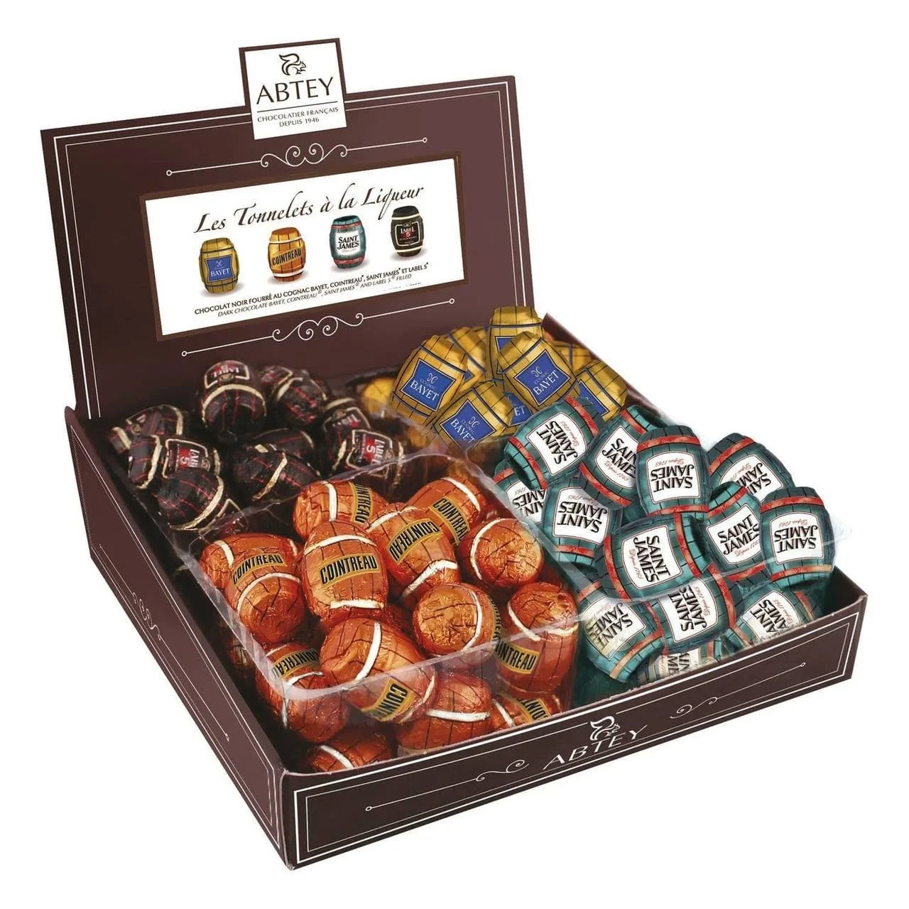 Цукерки Abtey бочки з лікером 92 шт блок (ID#2459477828), ціна: 1400 ₴, купити на Prom.ua