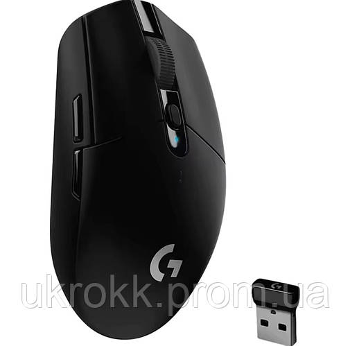 Logitech G304 Хайкопія Чорна Ігрова легка та портативна бездротова ...