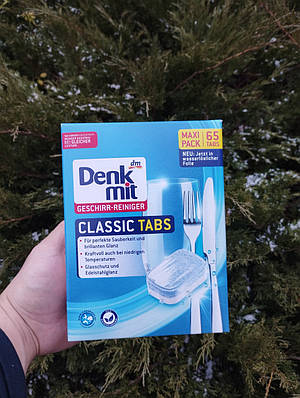 Таблетки для посудомийної машини Denkmit Classic Tabs, 65 шт (ID ...