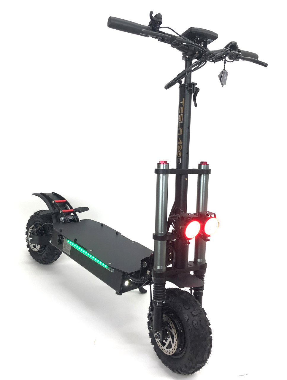 Электросамокат Tesla 4000 (3000*2) полноприводный 60v 30000Ah (ID ...