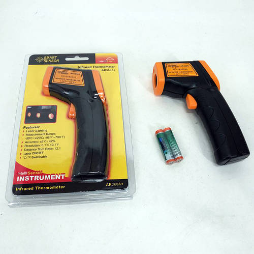 Пирометр Smart Sensor AR360A+ бесконтактный NQ-235 инфракрасный ...