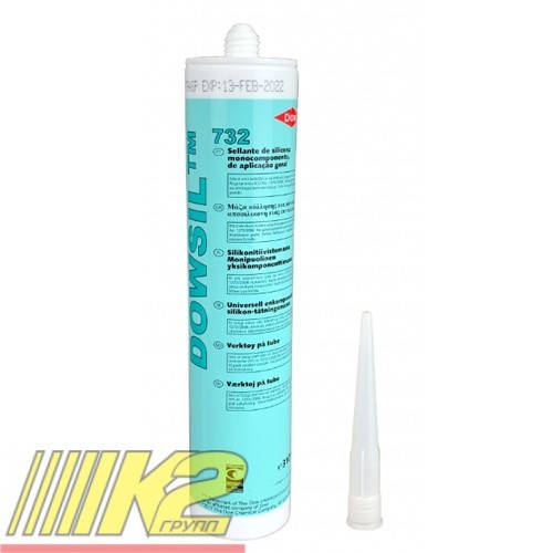 DOWSIL 732 / Dow Corning 732 310 мл Клей-герметик прозорий (ID ...