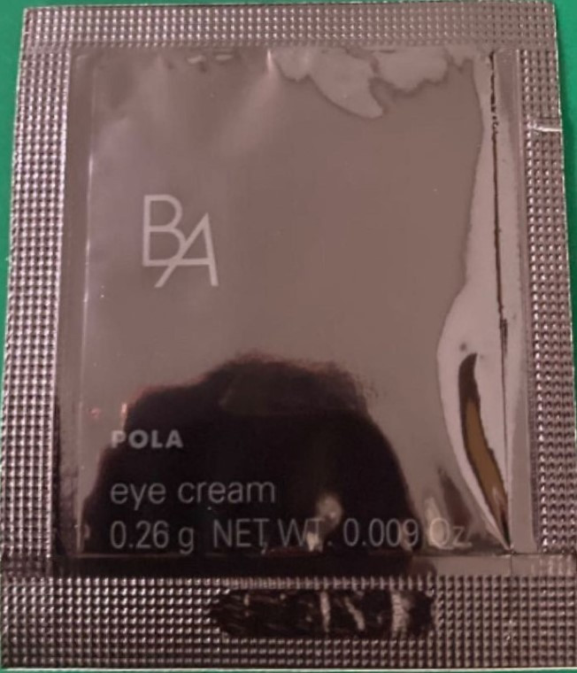 POLA BA Eye Zone Cream N омолоджуючий і підтягуючий крем для повік, пробник 0,26 г