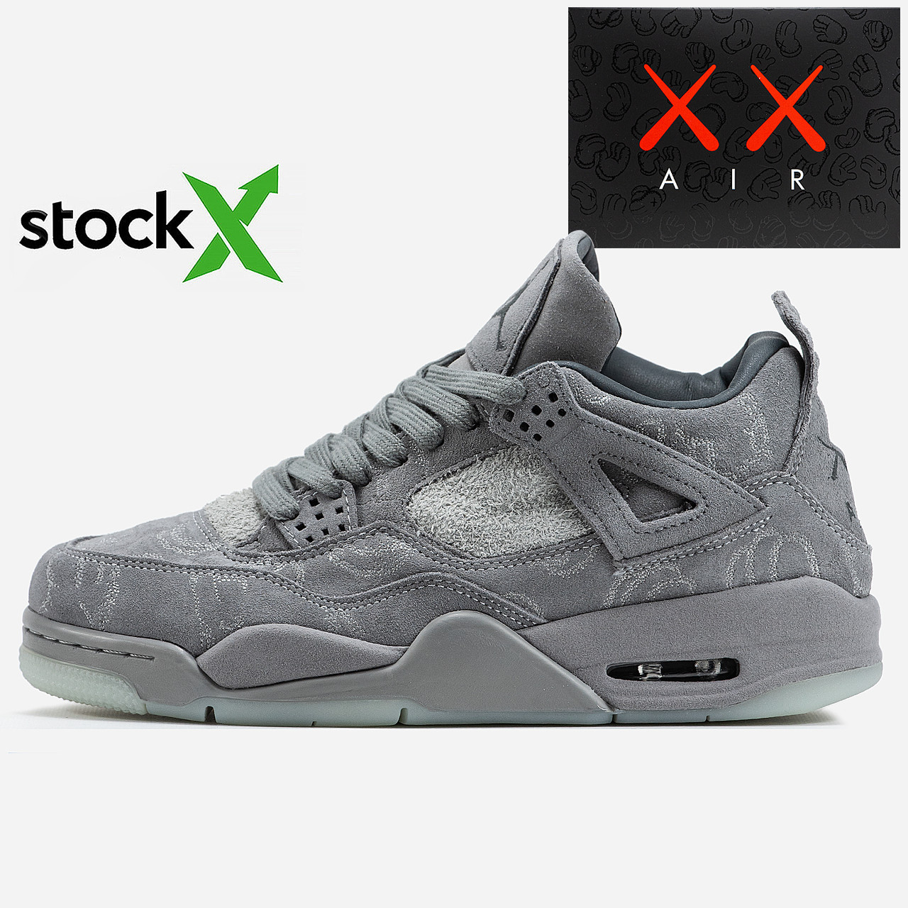 Кроссовки женские Nike Air Jordan 4 .. 1981 Nike Air Jordan 4 KAWS 41 w ...