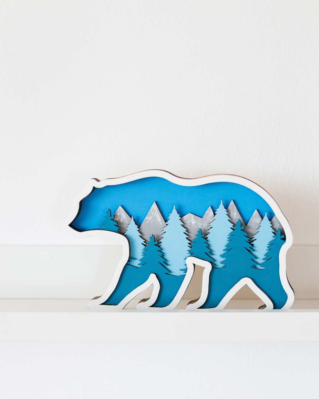 Деревяна 3Д розмальовка ВЕДМІДЬ Id 2464707285 цена 550 ₴ купить на Prom Ua