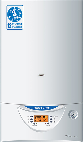 Газовий котел Rocterm TR2-B24 турбо c 2-мя теплообминниками LOVE-SHOP (ID#2464862981), цена ...