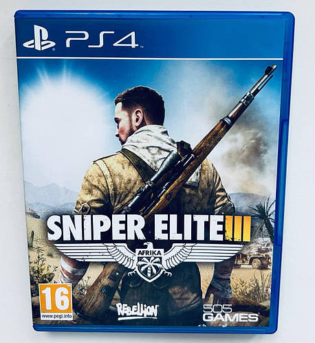 Sniper Elite 3, Б/У, русская версия - диск для PlayStation 4 (ID ...