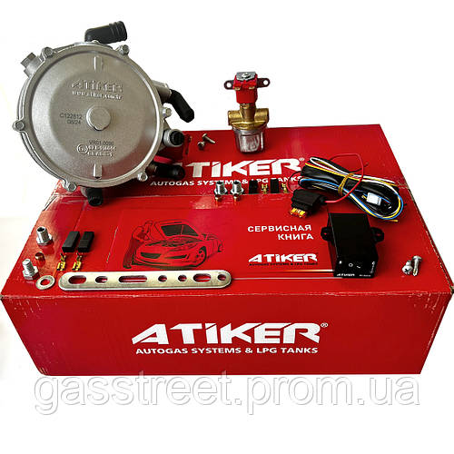 Мінімплект ГБО 2 покоління Atiker VR-01 електронний інжекторний (ID#2466071974), ціна: 2131 ...