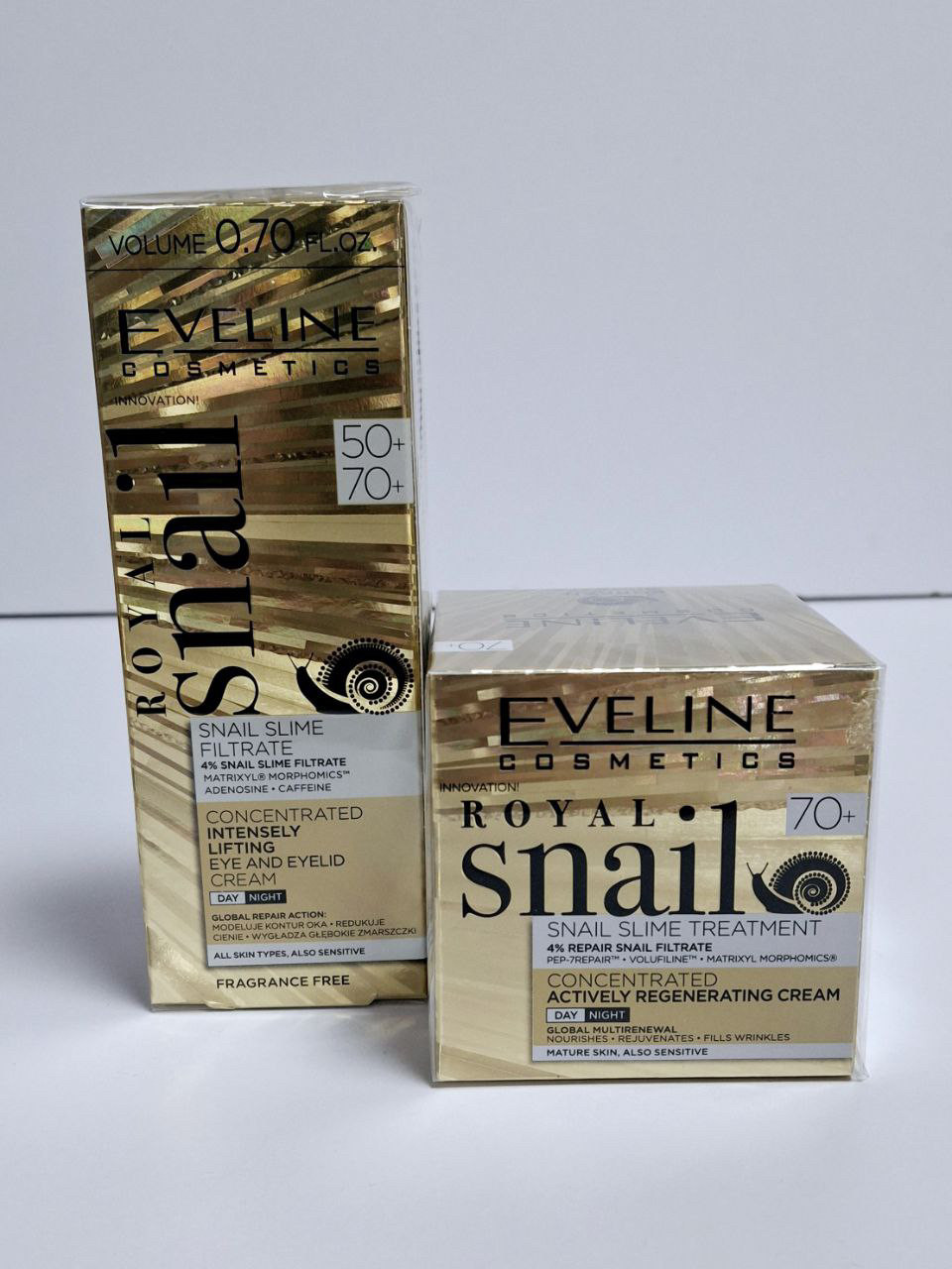 Набір засобів для догляду за обличчям Eveline cosmetics Royal snail 70 ...