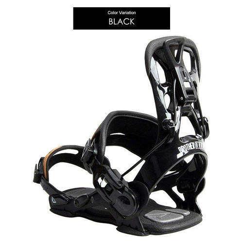 Жіночі кріплення для сноуборду SP Brotherhood fastec black чорні крепи ...