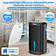 Осушувач повітря Knka Dehumidifier CS06 тихий із резервуаром 2.5 л для дому ванної кімнати ...