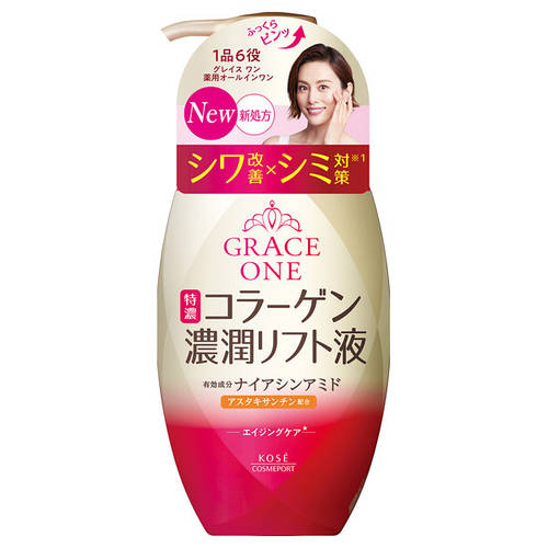 Kose Grace One Ліфтинг есенція 6-в-1 з ніацинамідом і колагеном, 230 мл ...