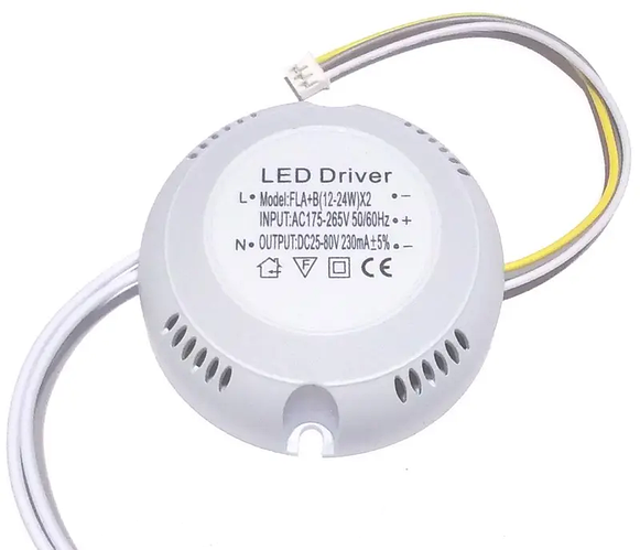 Драйвер LED Driver FLA+B(12-24W)x2 230mA 175-265В, разъем на 3pin, для ...