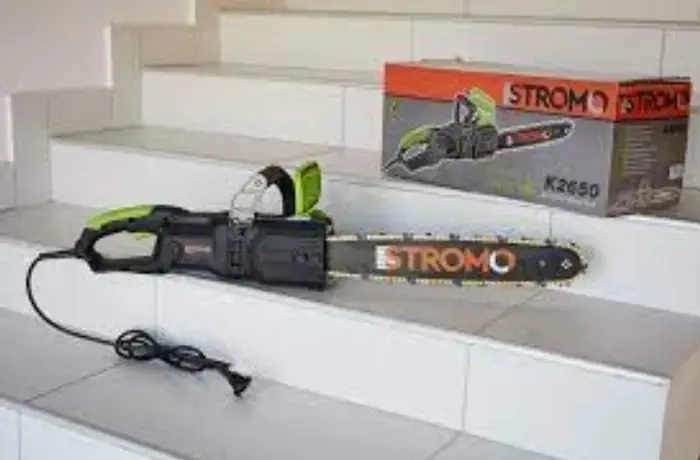 Цепная пила электрическая сетевая STROMO K2650, Электропила ручная ...