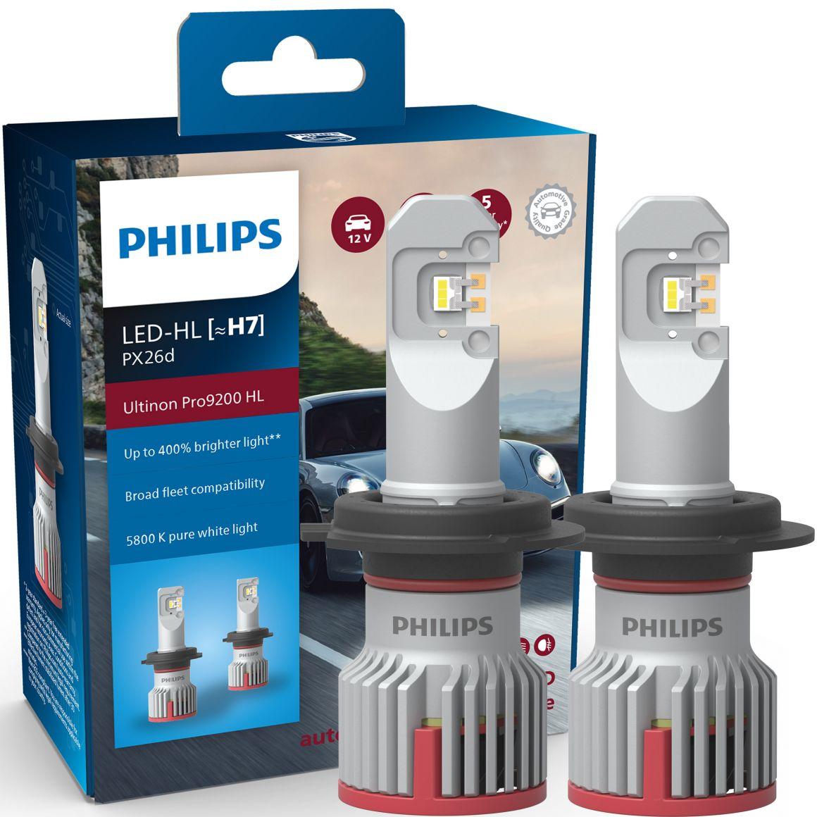Комплект світлодіодних ламп PHILIPS H7 (PX26d) 11972U92X2 LED Ultinon ...