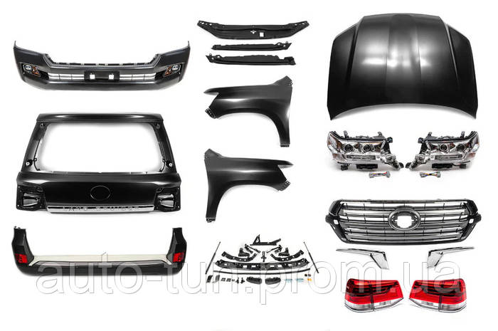 Комплект рестайлінгу Toyota Land Cruiser 200 '2007-2015 у '2016 рік ...