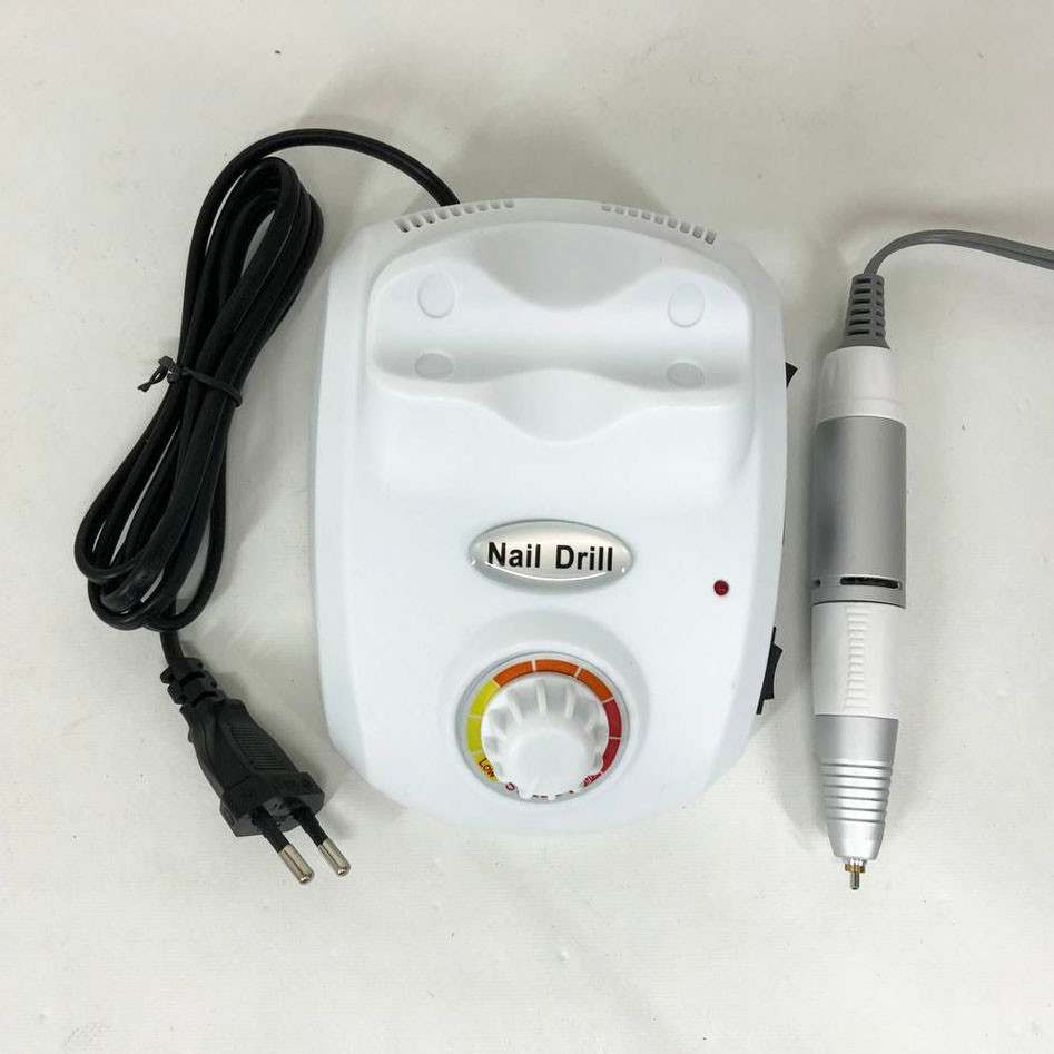Красивый фрезер для маникюра Pro Nail Drill белый, Фрезер для бьюти ...