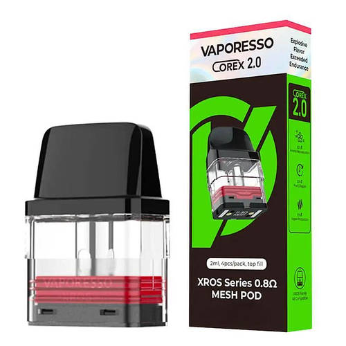 Картридж Vaporesso для XROS Corex 2.0 2ml Original Coil Mesh 0.8 Ом ...