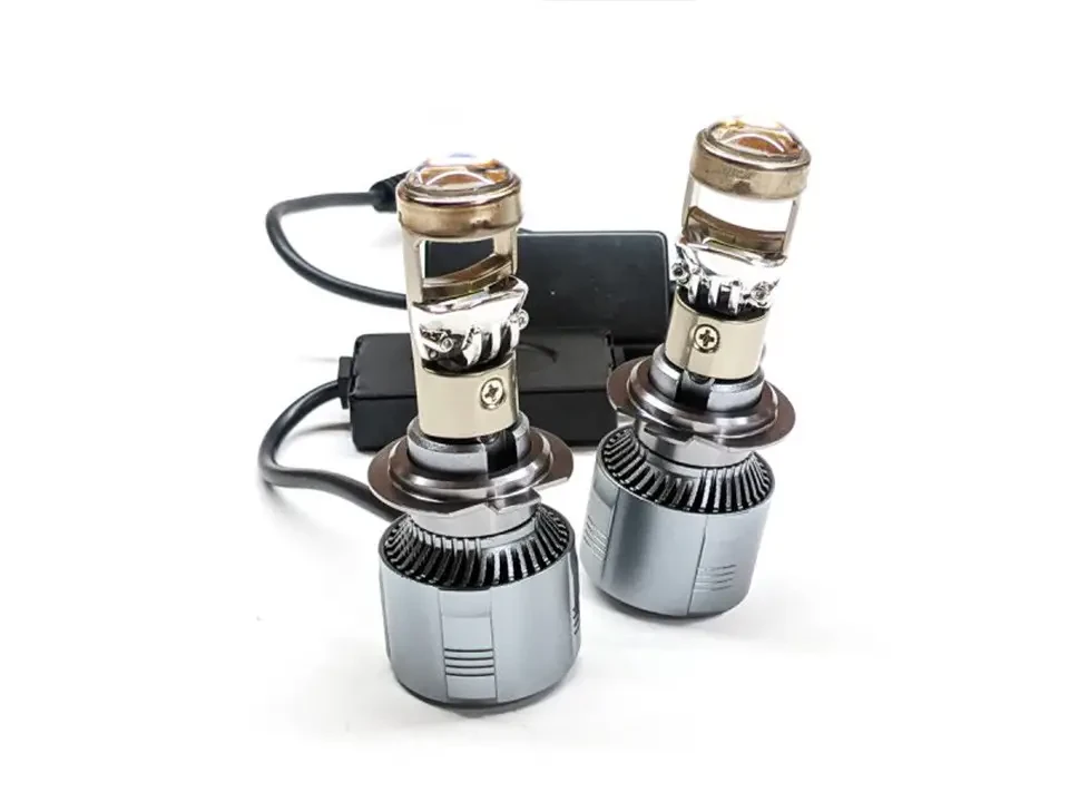 Светодиодные BI-LED линзы H7 Mini 70W 6000K 14000Lm (линзы H7 LED) 12V ...