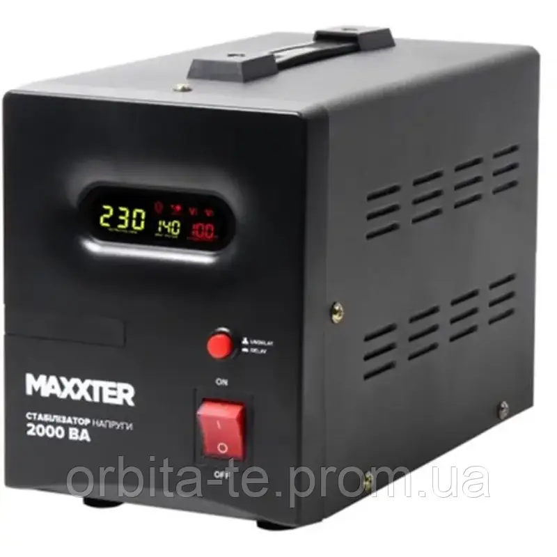 Стабілізатор Maxxter MX-AVR-S2000-01, ціна: 2116 ₴, купити на Prom.ua