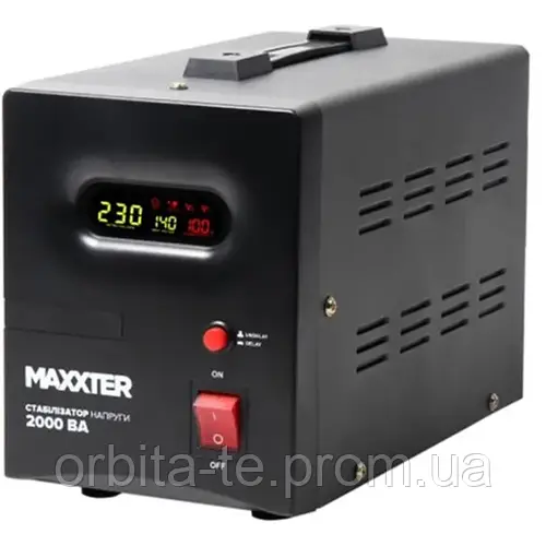 Стабілізатор Maxxter MX-AVR-S2000-01, ціна: 2116 ₴, купити на Prom.ua