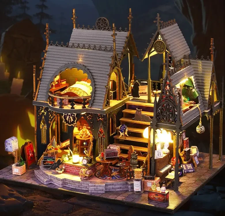 Румбокс Букнук DIY House конструктор дом для сборки Luna Magic ( Лунная ...