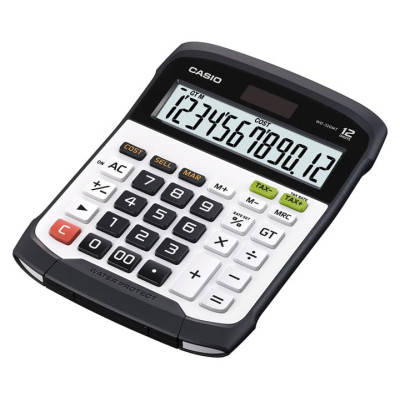 Калькулятор Casio WD-320MT-W-EC, чорно-білий (CALC-CAS-WD-320MT-W) (ID ...