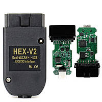 Автосканер HEX V2 VAG ISO interface Dual-K & CAN 18.9 EN+RUS B03-V2 ...