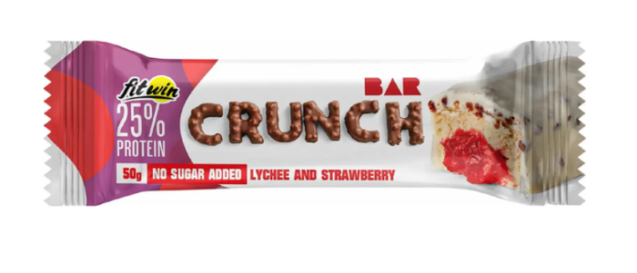 Протеїнові батончики FitWin Сrunch Bar 50 g Strawberry (ID#2472497708), ціна: 49 ₴, купити на ...
