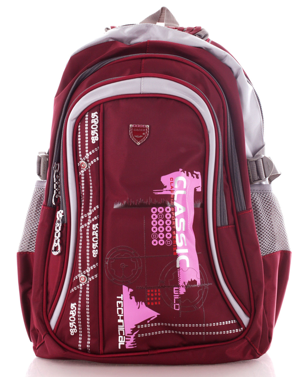 Купить Рюкзак подростковый Gaoba classic red, красный 20 л, цена 720 ...